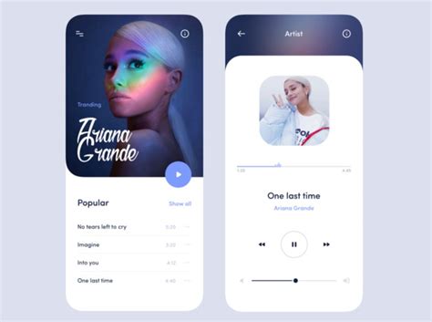 Flutter Ui Challenge Music Player Free Flutter Source Code