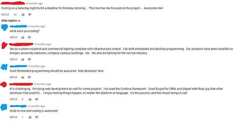 Two Coders Having A Wholesome Convo In Youtube Comment Setion Album