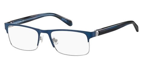 Fossil Fos 7036 Rct Glasses Blue Visiondirect Australia