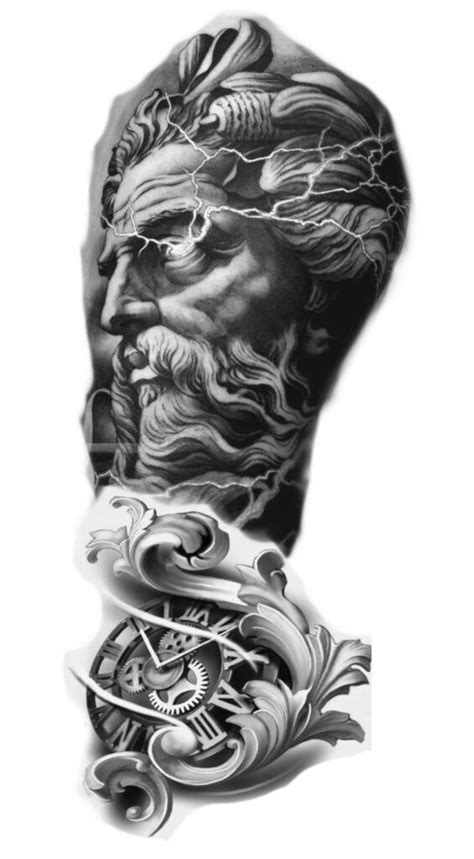 210 Amazing Poseidon Tattoo Designs With Meanings 2022 Greek Gods