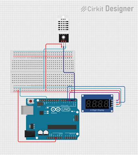 How To Use 7 Segment Panel Celsius Thermometer Pinouts Specs And Examples Cirkit Designer