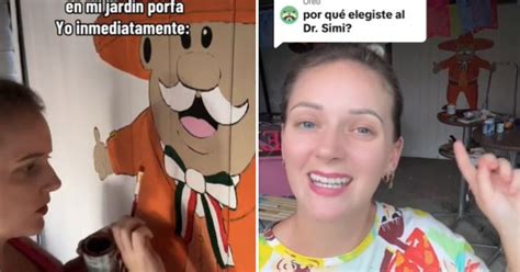 Una Alemana Viraliza Su Amor Por México Al Pintar A Dr Simi Vestido De