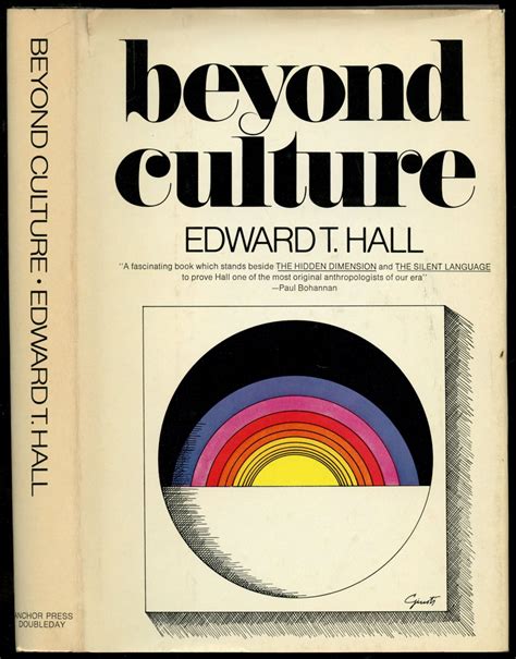 Beyond Culture Edward T Hall First Edition