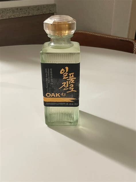 증류식소주 리뷰 일품진로 오크43 솔직 후기 안주 추천 네이버 블로그