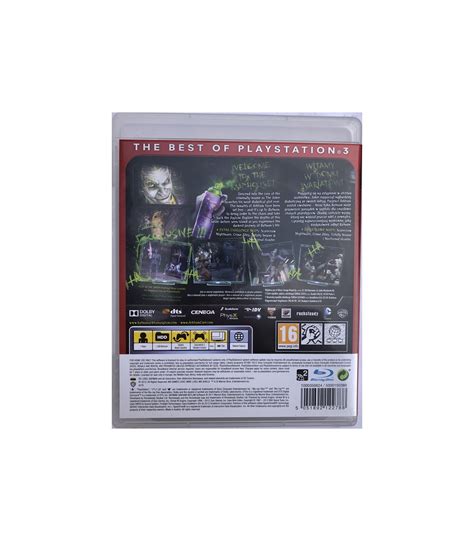 Batman Arkham Asylum GOTY PS3