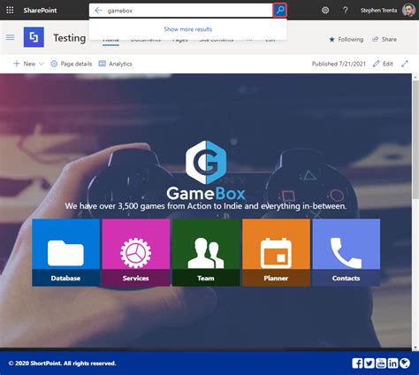 Sharepoint Search How To Find The Content Inside Shortpoint Web Parts On Modern Pages Office