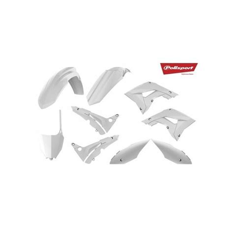 KIT DE PLASTICOS RESTYLING POLISPORT HONDA CR 125 250 02 07 BLANCO