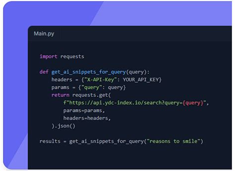 Introducing The You Api Web Scale Search For Llms By Medium