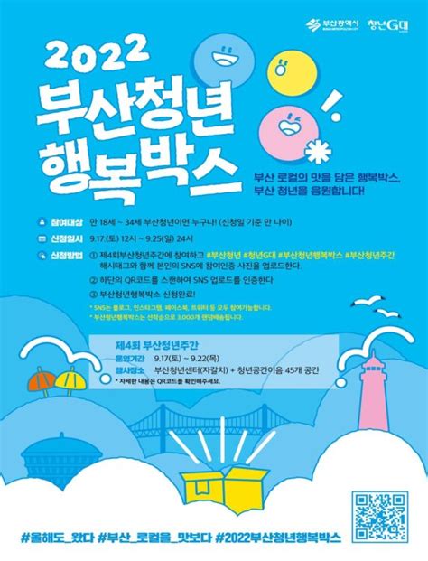 부산시 로컬 맛 담은 청년행복박스 전달 파이낸셜뉴스