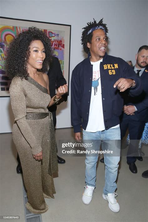 Angela Bassett And Jay Z Attend The Broad Museum Celebration For The