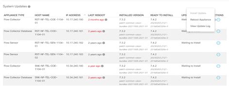 Button Install Update Is Gray Color Cisco Community