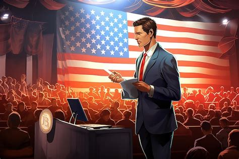 Premium Photo Candidates At Cybersecurity Event Discuss