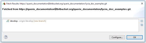 Fetch From A Remote Repository