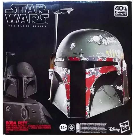 Star Wars The Black Series Boba Fett Electronic Helmet Shopee Malaysia