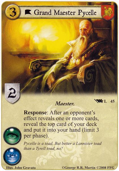 Grand Maester Pycelle Cs Cardguide Wiki Fandom