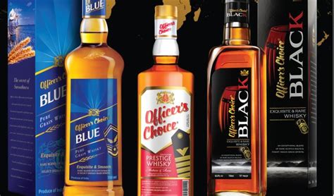 Индийский производитель виски The Officer’s Choice выйдет на российский ...