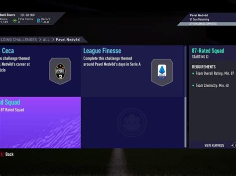 Fifa 21 How To Complete Icon Moments Pavel Nedved Sbc Requirements