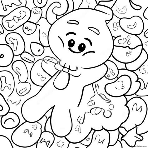 Colorful Sour Patch Candy Coloring Page 65874 52143
