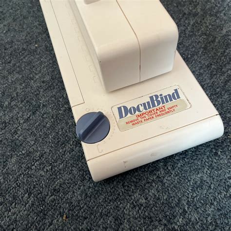Celcast Docubind Binding And Punching Machine With Plastic Binding Combs