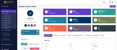 Solid Ptc Advanced Pay Per Click Platform By Tdevs Codecanyon