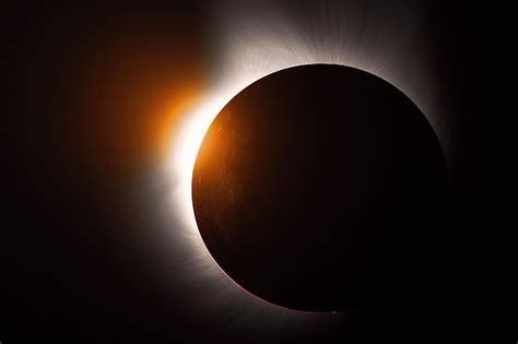 Premium Ai Image Closeup Of Solar Eclipse With The Sun Obscured By