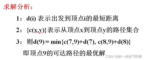 算法分析：动态规划法之多段图最短路径问题动态规划解决多段图最短路径问题的结果分析 Csdn博客