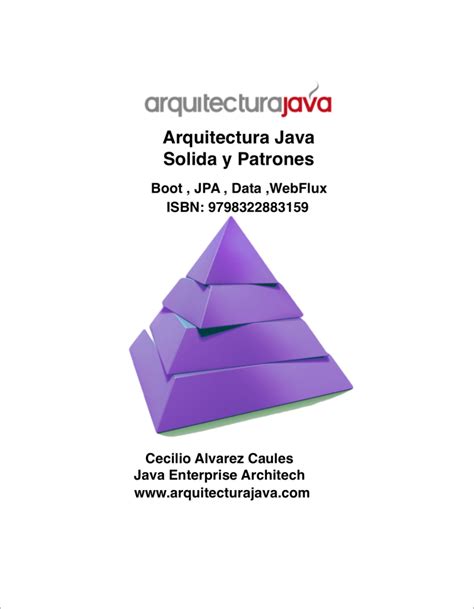 Nuevo Libro Arquitectura Java Solida Y Patrones Gratuito Arquitectura