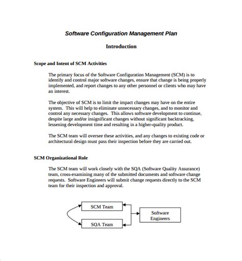 Sample Configuration Management Plan Template 9 Free Documents In Pdf