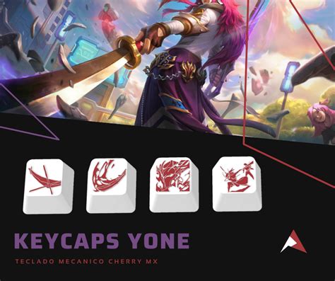 Archivo Stl Keycaps Skill Yone・objeto Imprimible En 3d Para Descargar・cults