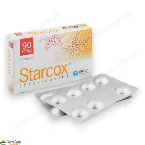 Starcox Tab 90mg 2x7 Seven Seas Pharmacy Pakistan Online Pharmacy