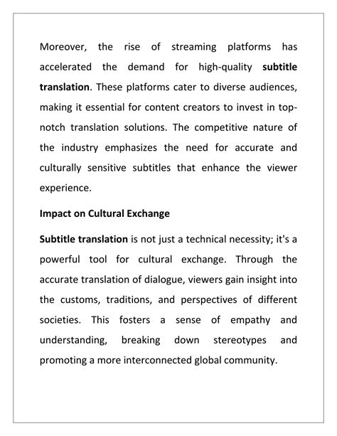 PPT Enhancing Global Entertainment The Art And Impact Of Subtitle Translation PowerPoint