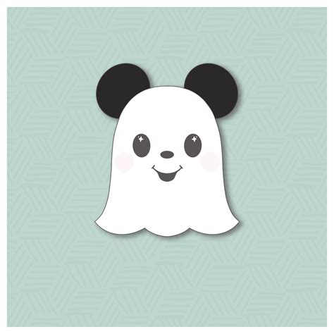 Kawaii Mouse Ghost Cookie Cutter Sweetleigh