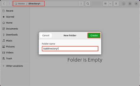 How To Create A Directory And Subdirectory In Linuxubuntu Linuxways