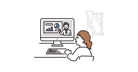 オンラインセミナーのイラスト｜フリーイラスト素材集 ソコスト
