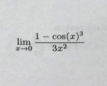 HELP NEEDED WITH THIS LIMIT Please R Calculus