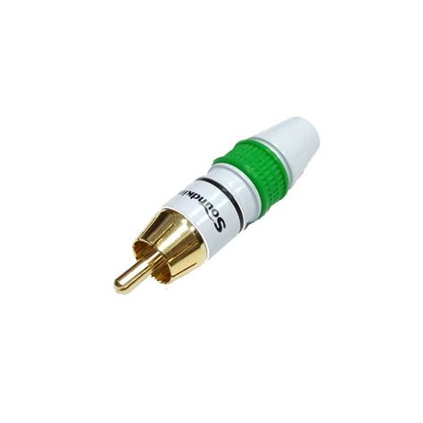 Купить Разъем кабельный RCA папа Soundking CD103-GR зеленый по цене 190 ...