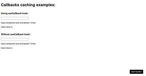 Useref Usecallback And Plane Callback Forked Codesandbox