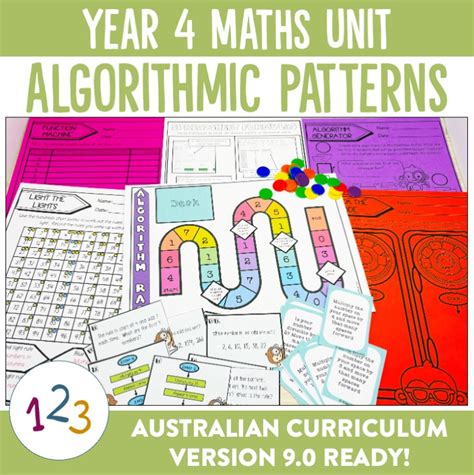 Year 4 Algorithms Unit Ridgy Didge Resources Australia