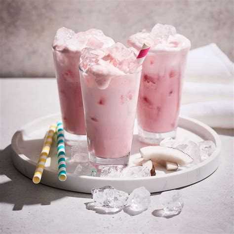 Pink Strawberry Coconut Refresher