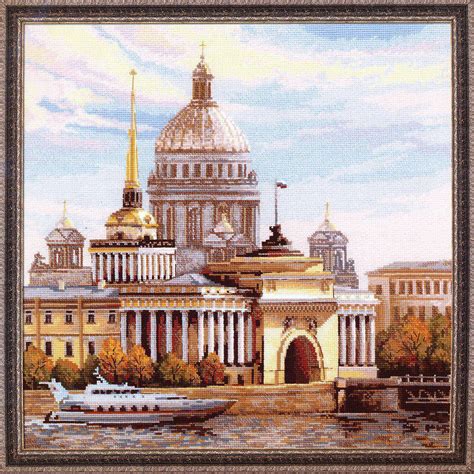 Адмиралтейская набережная 1283. Вышивка нитками > Риолис > Пейзажи.