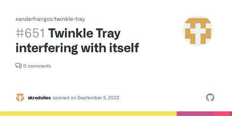 Twinkle Tray Interfering With Itself Issue Xanderfrangos