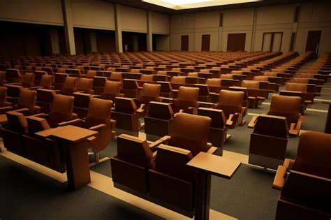 premium photo virtual reality lecture hall virtual reality mockup ai