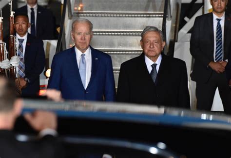 Biden Llega A México Y Aterriza En El Aifa Amlo Lo Recibe Para Diálogo