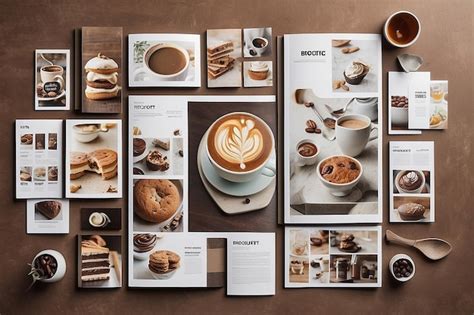 Premium Photo Coffee Shop Concept Photo Collage Can Be Used For