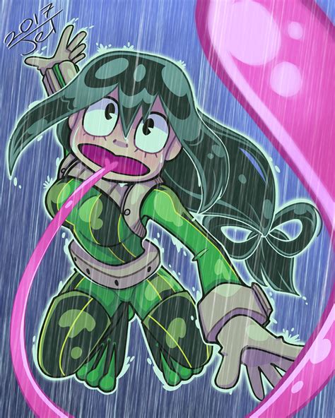 Rainy Day Hero Froppy My Hero Academia Know Your Meme