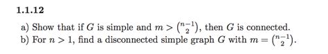 Solved A Show That If G Is Simple And M Then G Chegg