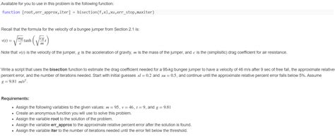 Solved Available For You To Use In This Problem Is The Chegg