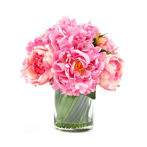 Assorted Hydrangea Arrangement In A Decorative Ceramic Vase Creative