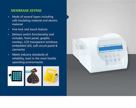 Feather Touch Membrane Keypad At ₹ 100piece Keyboard Overlays In