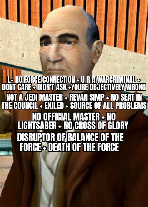 Master Vrook Keeps Handing Ls To Us Rkotormemes
